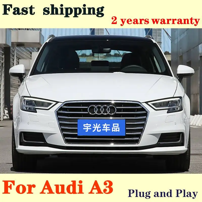 Car-Styling-For-Audi-A3-2017-2018-2019-2020-For-Audi-A3-Head-Lamp-ALL ...