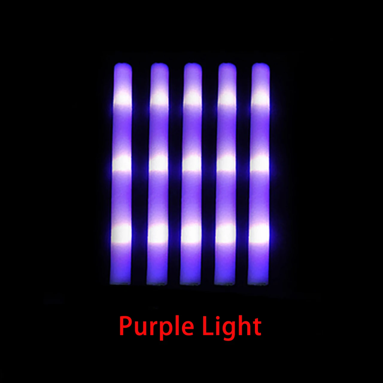 Purple-LED-Glow-Stick-Loose-Turn-Dark-Light-Birthday-Wedding-Party ...