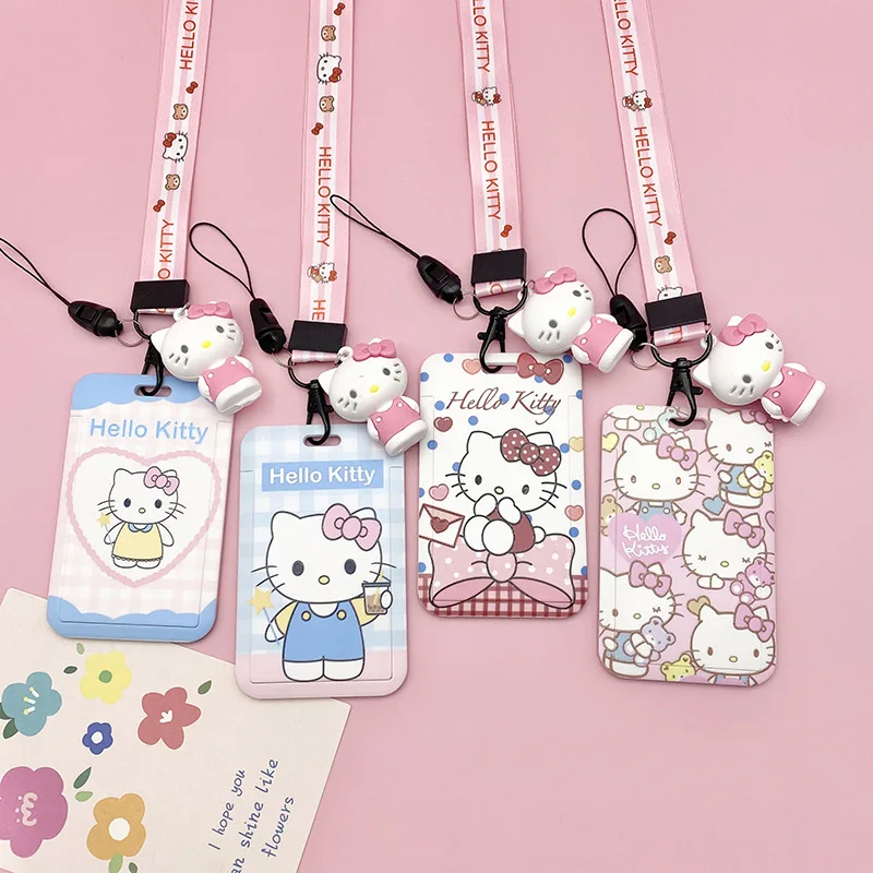 Hello-Kitty-ID-Badge-Holder-Pendant-Lanyards-Dool-My-Melody-Door-Card ...
