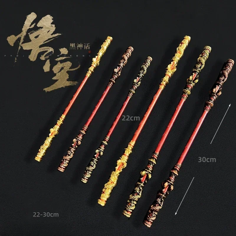 Black-Myth-WuKong-Weapon-Sun-Wukong-Monkey-King-Bar-Game-Anime-30cm ...