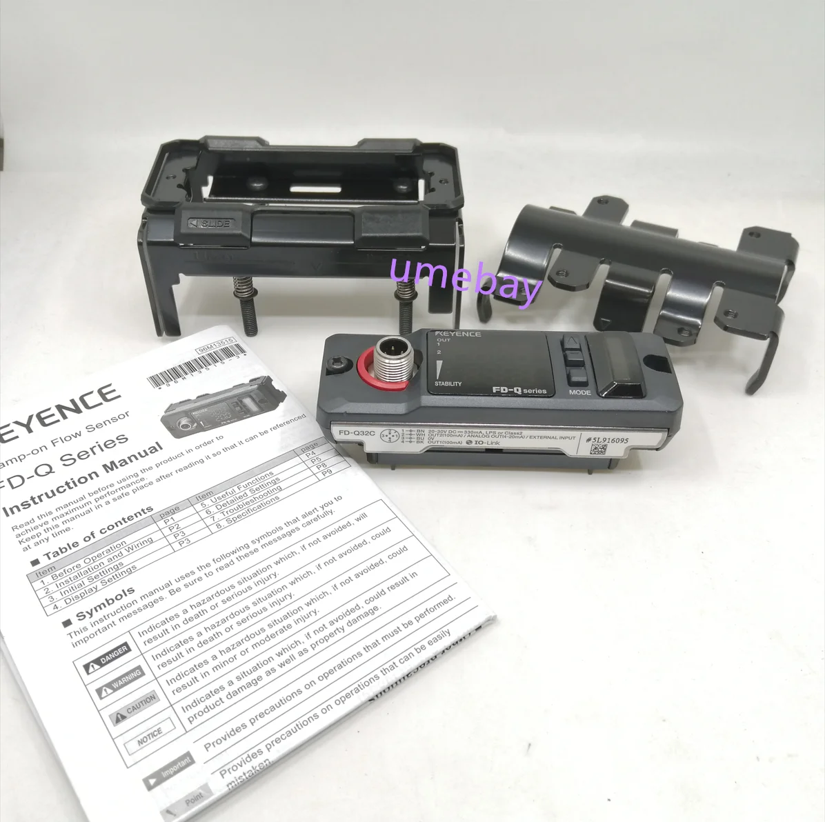 1 Uds./sensor de interruptor de flujo KEYENCE: FD-Q10C /FD-Q20C/ FD ...