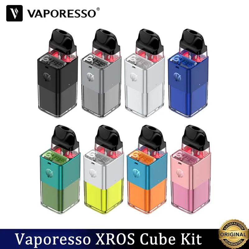 Original-Vaporesso-XROS-Cube-Kit-16W-900mAh-Battery-with-2ml-XROS-Pod ...