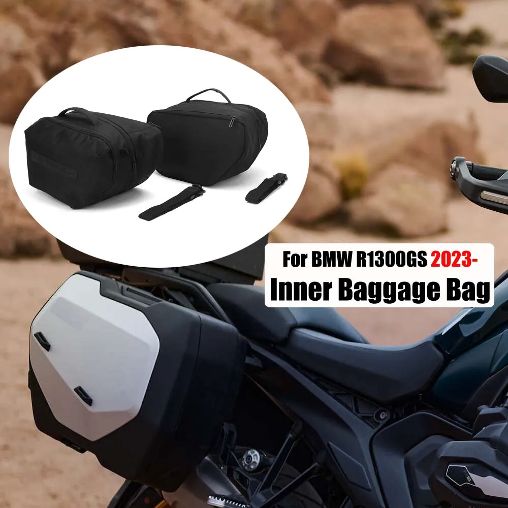 Motorcycle-Bag-Side-Case-Inner-Bags-Luggage-bags-Black-A-pair-For-BMW-R ...