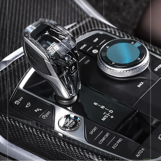 Suitable for the whole series of BMW crystal gear shift head LED hand ...