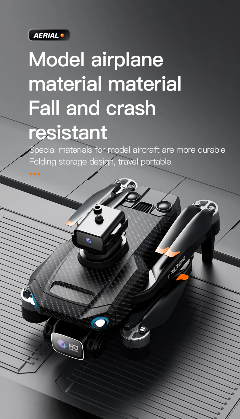 New P8 Drone 8K HD Dual Camera Optical Flow Position Brushless Obstacle ...