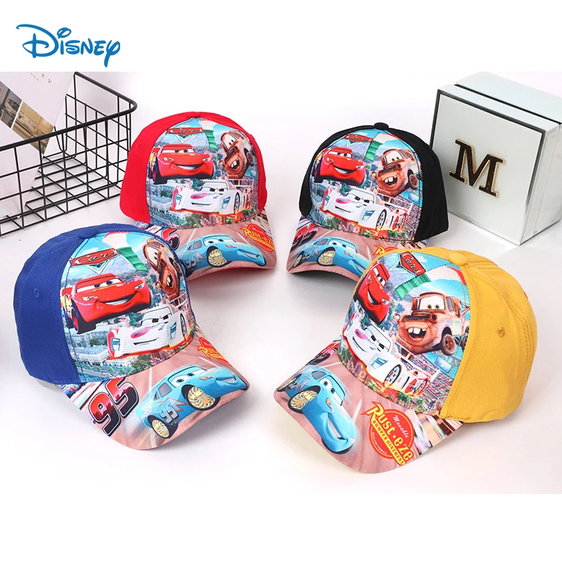Disney-The-Cars-Cartoon-Spring-Autumn-Baby-Cap-Casual-Sunscreen-Hats ...