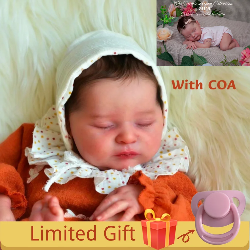 New 20.5 Inches Unfinished Reborn Doll Kit Laura Limited Edition With ...
