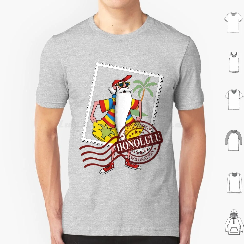 Honolulu-Destination-T-Shirt-Cotton-Men-Women-Diy-Print-Honolulu ...