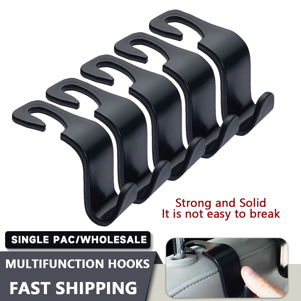 Universal-Car-Seat-Back-Hook-Car-Accessories-Interior-Portable-Hanger ...