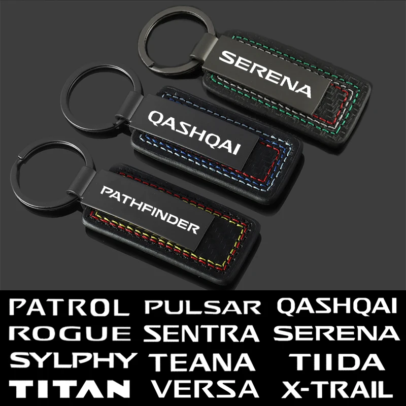 Car-Keychain-Keyring-for-Nissan-Pathfinder-Patrol-Pulsar-Qashqai-Rogue ...