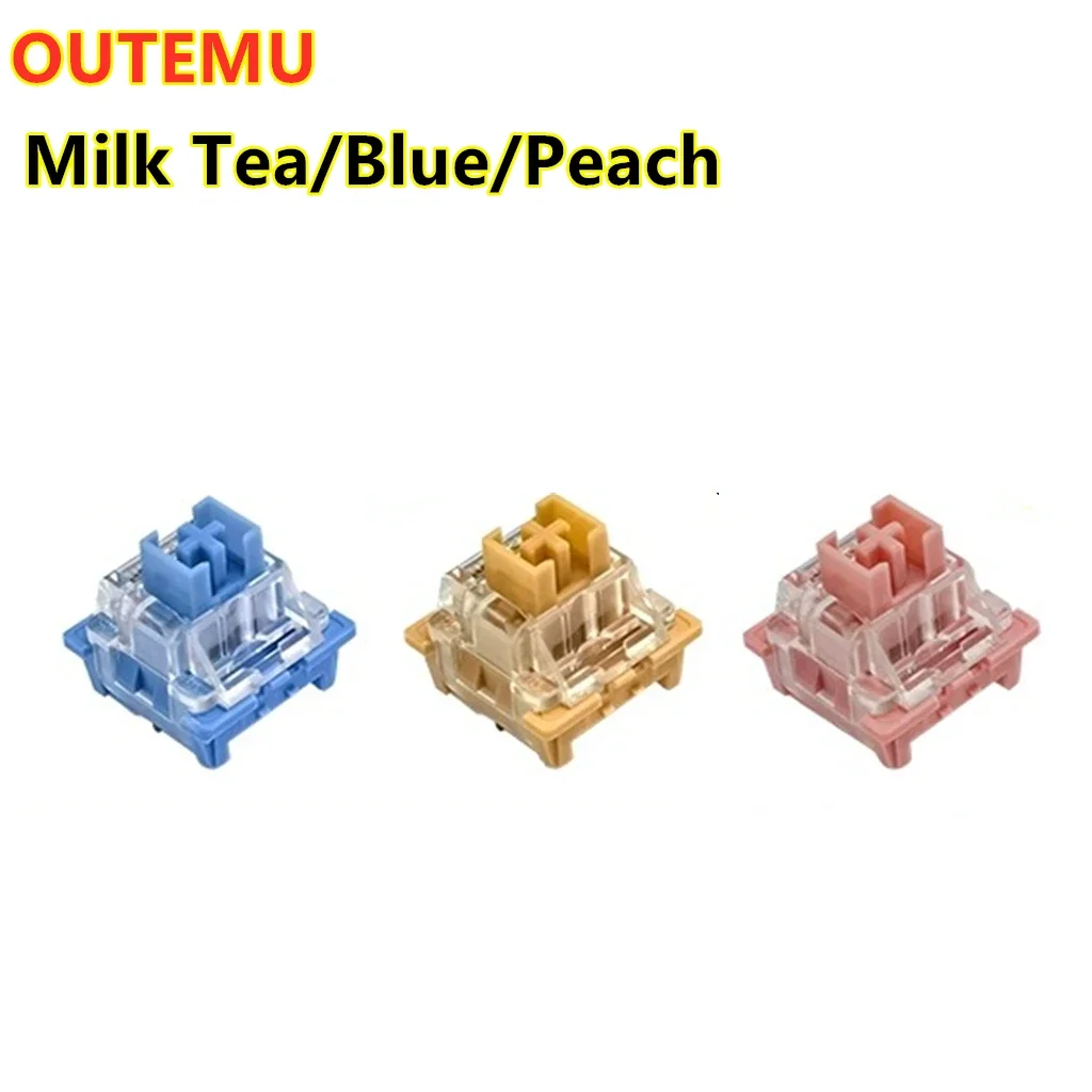 Outemu-Milk-Tea-Switch-Milk-Peac-Milk-Green-Switch-Mechanical-Keyboard ...