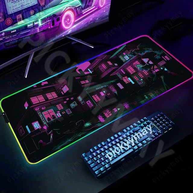 ENHANCE Extra Large LED Gaming Mouse Pad Hard XXL Desk Mat, 56% OFF