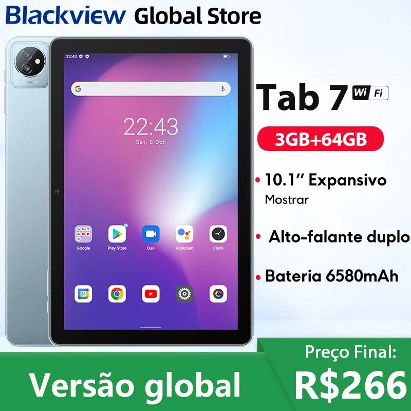 Blackview-tab-7-wifi-10-1-Polegada-tablet-hd-display-5gb-3-2-expandir ...