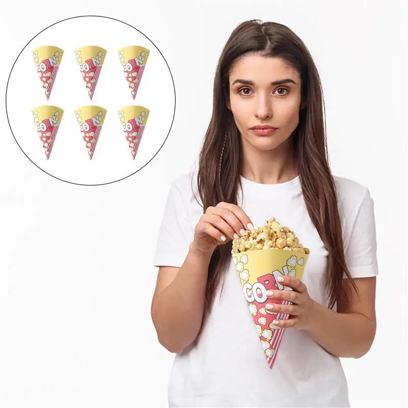 Popcorn Cone Holder Template