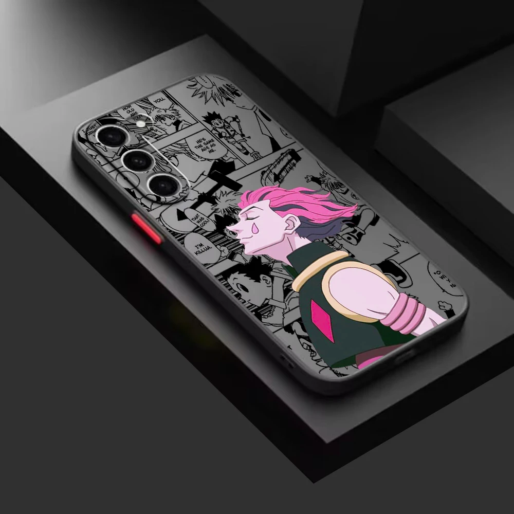 Frosted Translucent Anime Killua Hunter X Hunter TPU Phone Case ...