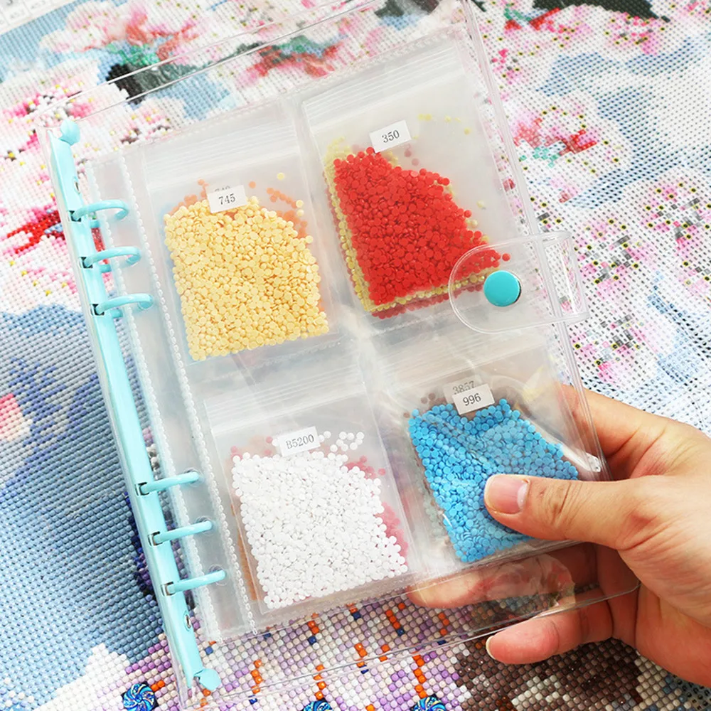 Diamond-Painting-Storage-Containers-Beads-Storage-Book-Binder-with ...