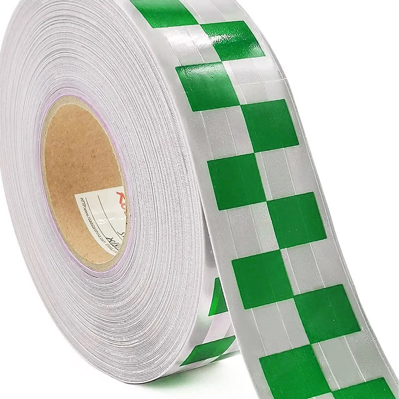 Roadstar-5cmx1000m-Metailsed-Prismatic-Reflective-Tape-Printing-Green ...