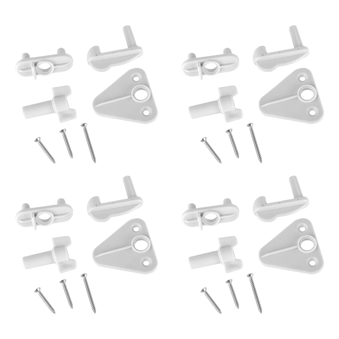 4-Sets-Door-Gate-Latch-Lock-Kits-Universal-for-Pontoon-Boat-Marine ...