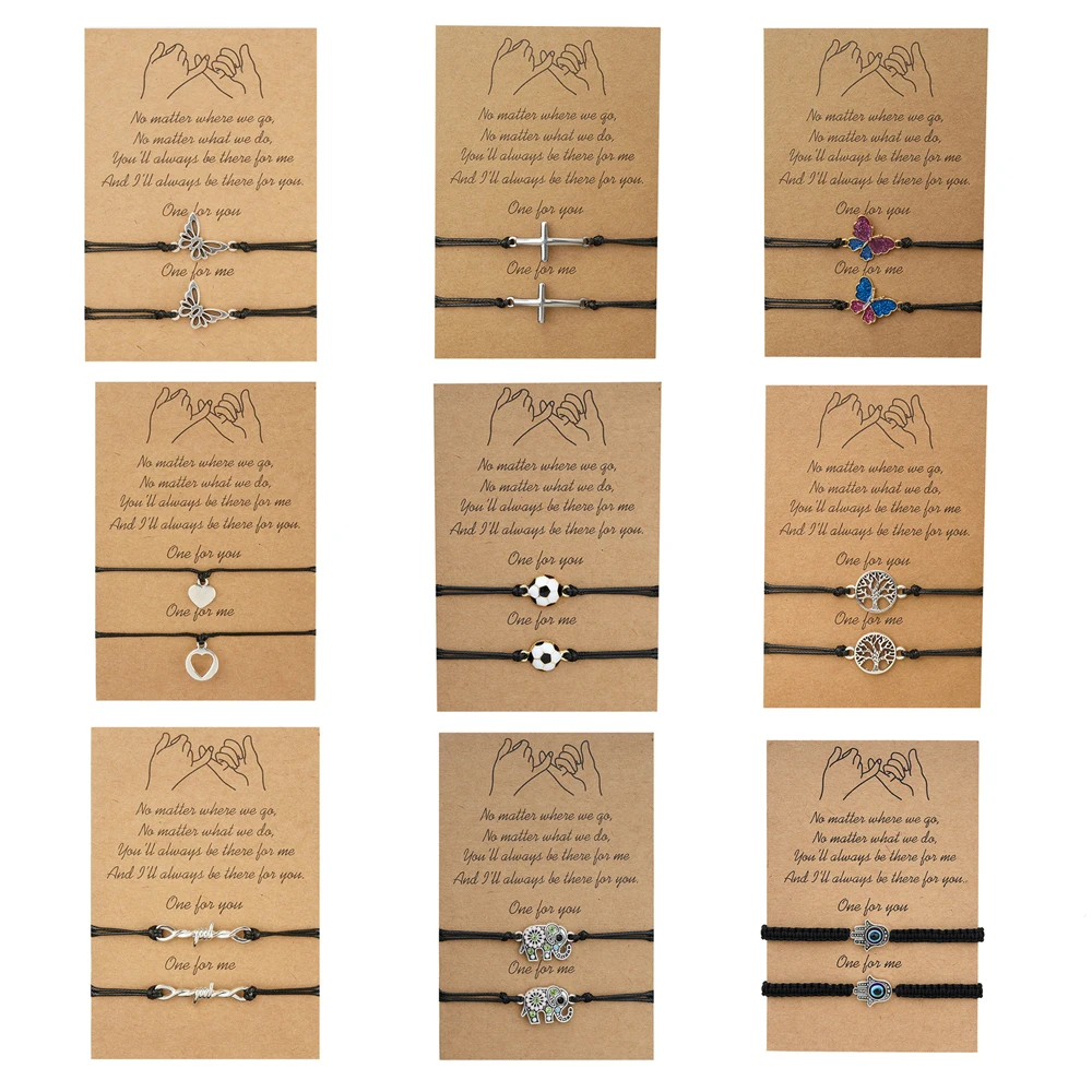 Fashion-Jewelry-Handmade-Braided-Rope-Bangle-Geometry-Charm-Lucky ...