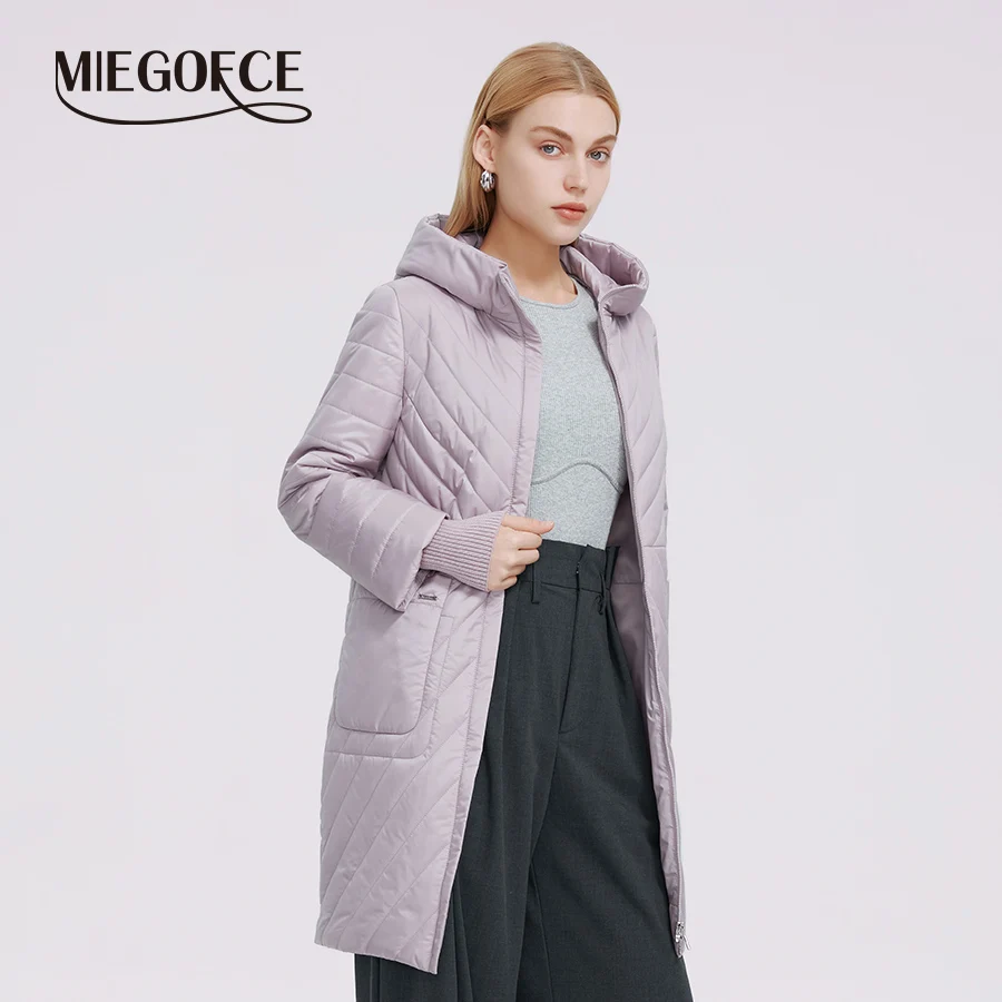 MIEGOFCE-2023-New-Womens-Coat-Women-s-Jacket-Windproof-Quilted-Hooded ...