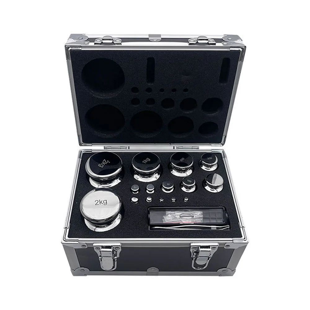 23pcs-1mg-200g-Stainless-Steel-Digital-Scale-Calibration-Lab-Weights ...