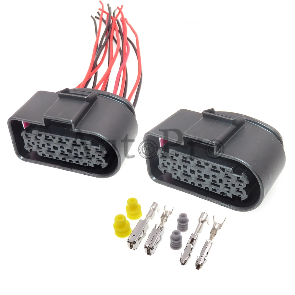 1-Set-14-Hole-3C0973737-3C0973837-3C0-973-737-Car-LED-Light-Lamp-Cable ...