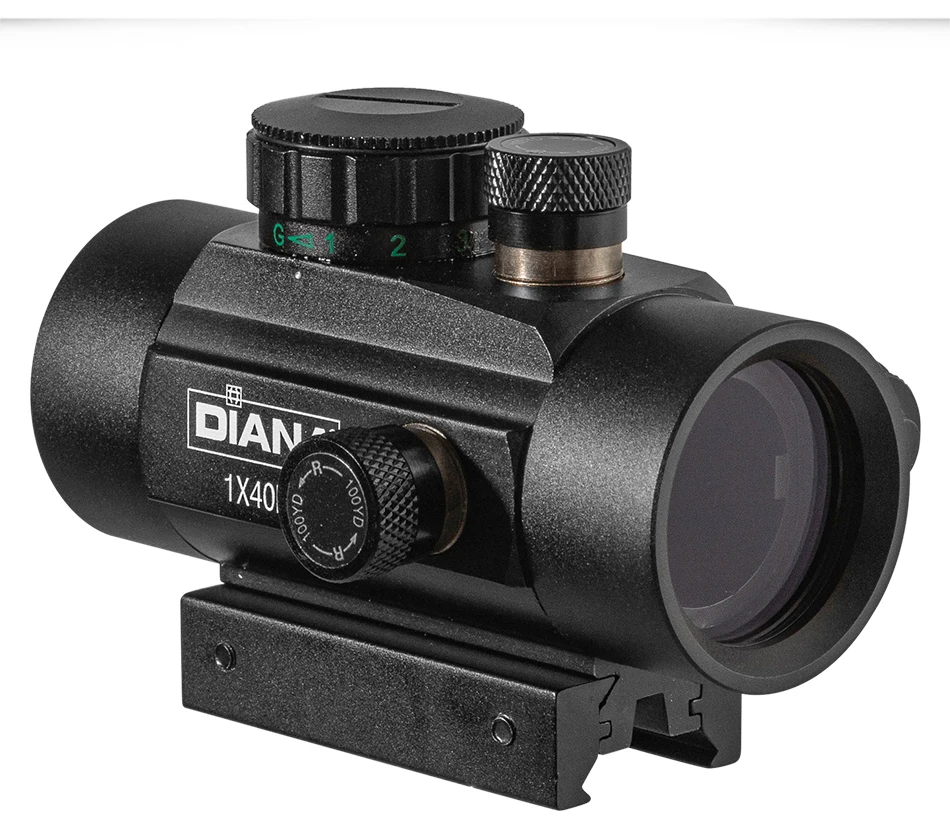 DIANA 1x40 Red Dot With Red Laser Green Red Dot Sight Scope Corss Sight ...