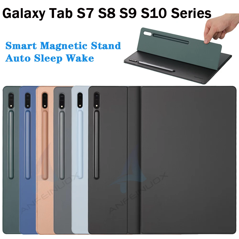 Magnetic Stand Cover with Auto Sleep/Wake and Pencil Holder for Tab S9 ...