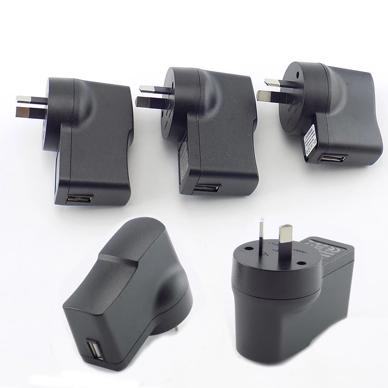 Australia Au Plug Adapter 5v 1a 2a 3a Usb Wall Charger Power Supply ...