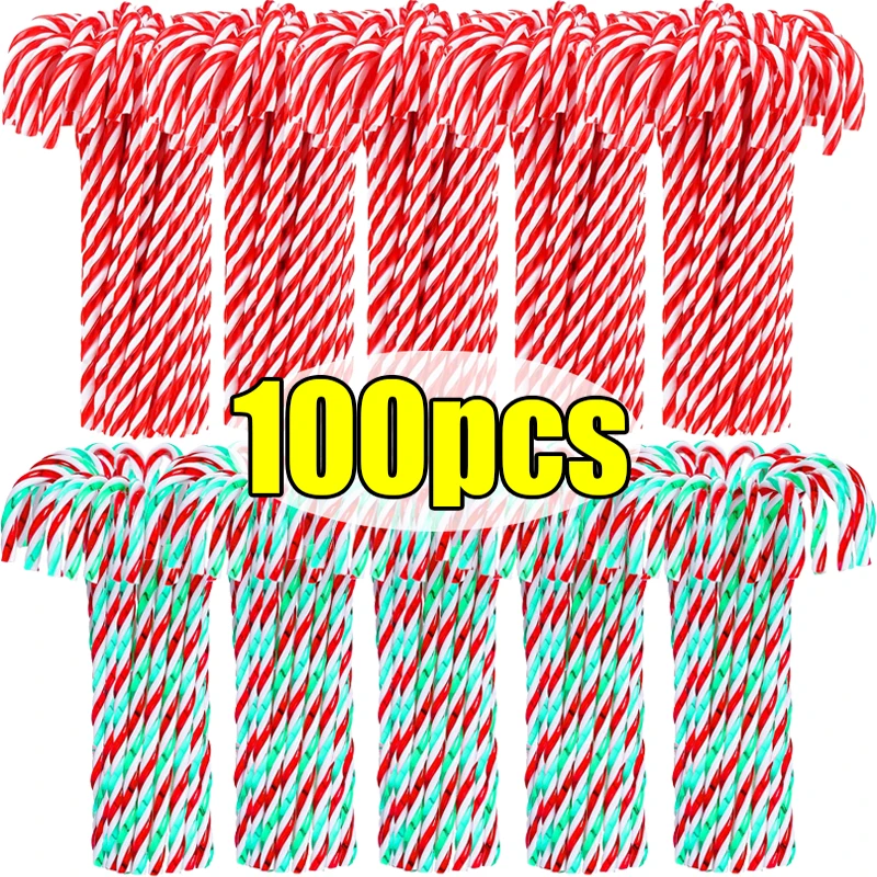 Muleta-torcida-suspensa-para-o-Natal-Bast-es-de-doces-rvore-de-Natal ...