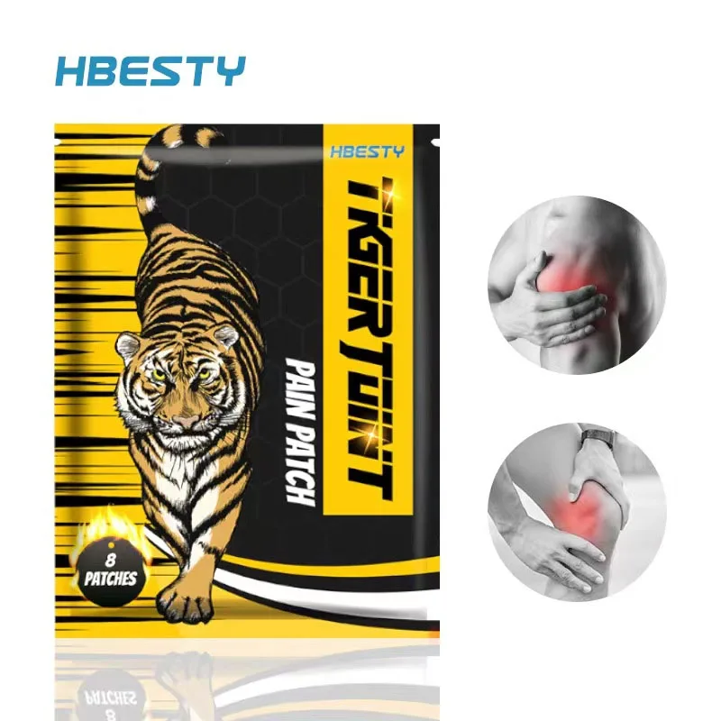 8pcs Tiger Balm Relief Arthritis Rheumatoid Analgesic Patches Treatment ...