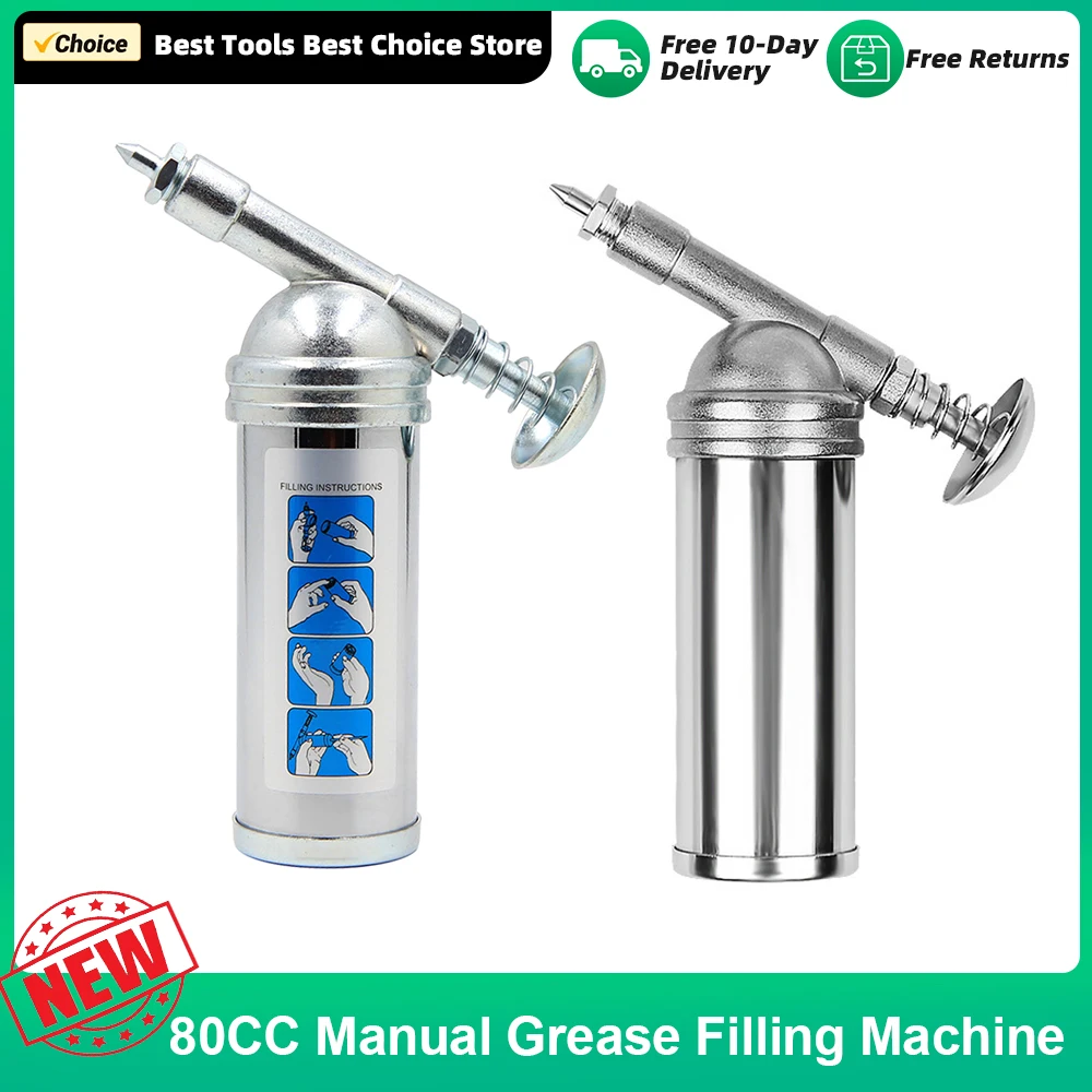 HS-80CC-Grease-Filler-80cc-Capacity-1000PSI-Output-Pressure-Oiler-Mini ...