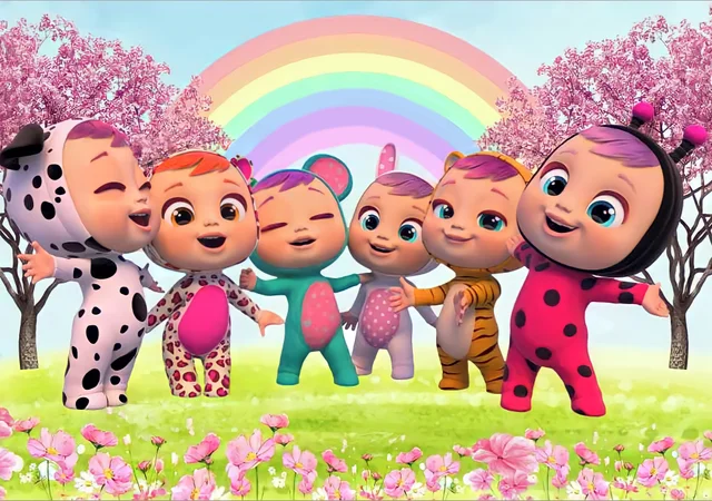 Images Of Crying Babies And Rainbows