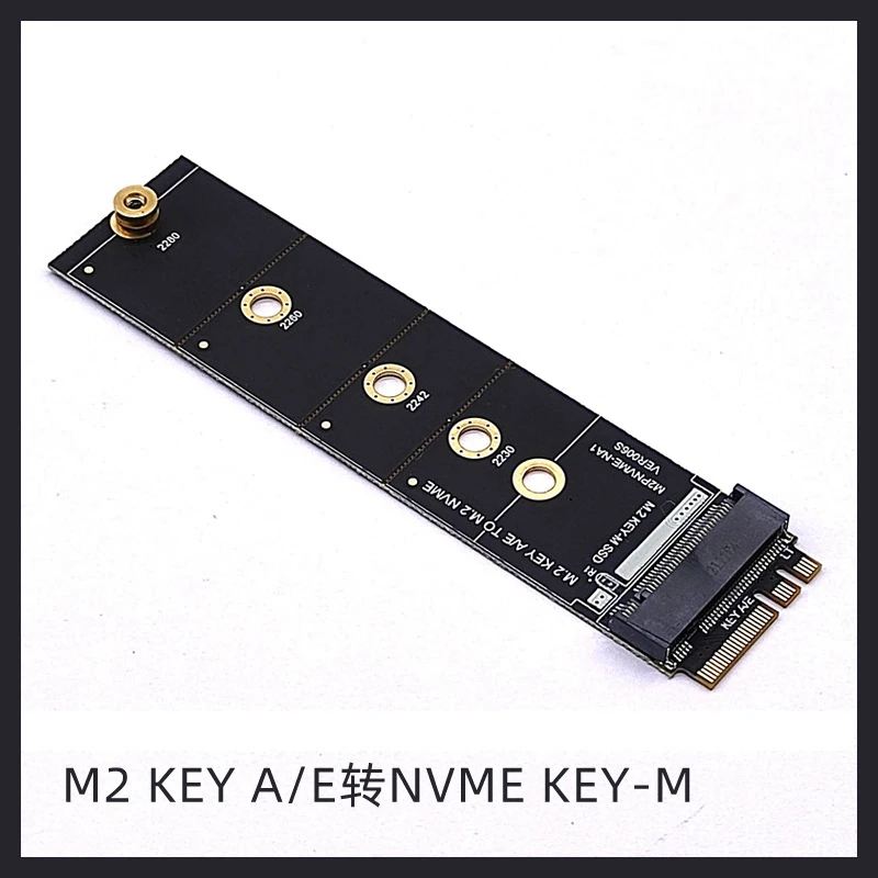M.2 A+E KEY Slot To M.2 NVME Adapter Card NGFF To KEY-M Expansion Card ...