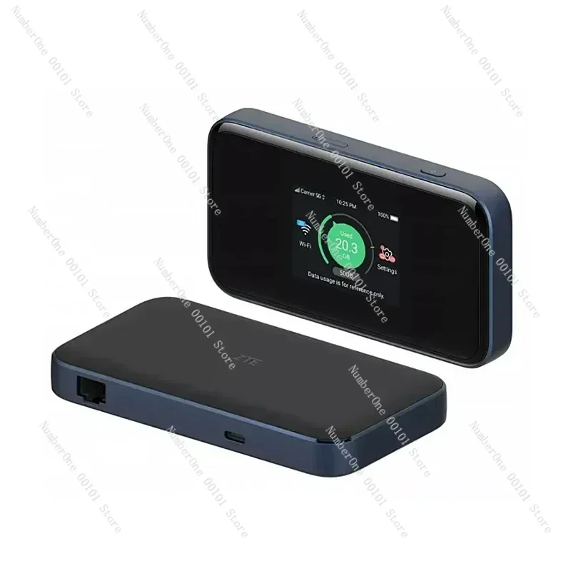 For USED ZTE MU5002 5G wifi router portable hotspot cat22 Gigabit ...