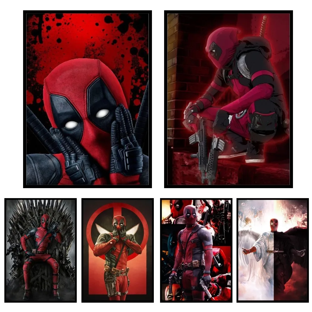 Deadpool-Poster-Paper-Print-Home-Living-Room-Bedroom-Entrance-Bar ...