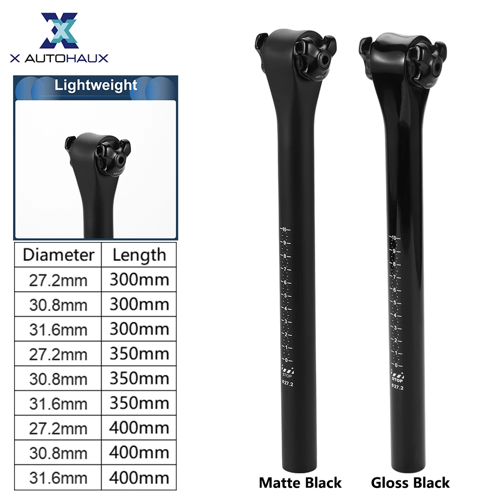 X-Autohaux-Bike-Seat-Post-27-2-30-8-31-6-300mm-350mm-400mm-Lightweight ...