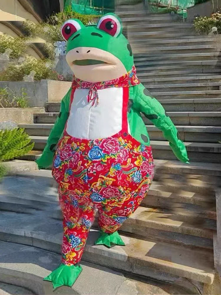 Inflatable-Frog-Doll-Costume-Propaganda-Mascot-Funny-Cartoon-Anime ...