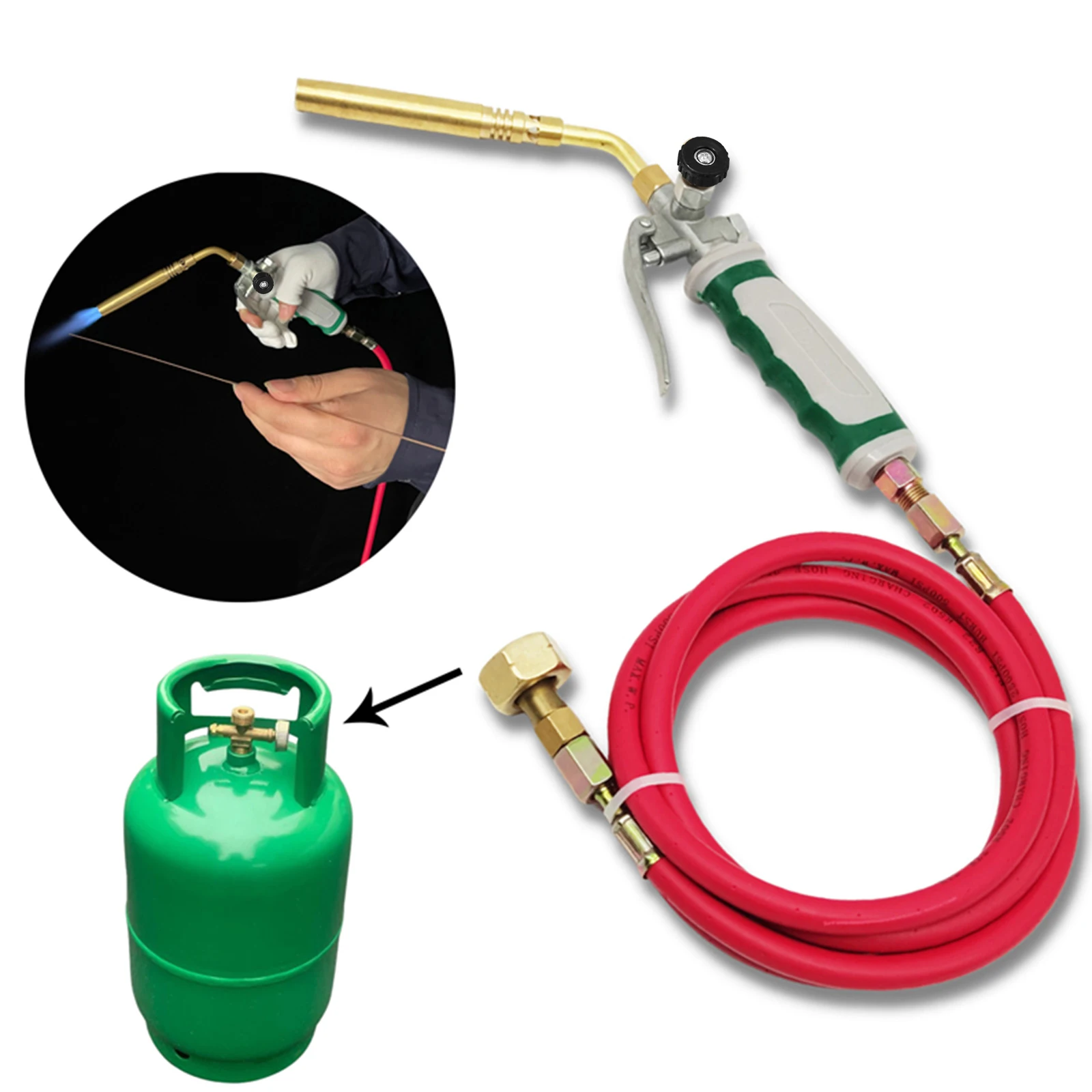 Liquefied Gas Welding Torch Germany Style MAPP LPG Welder Portable ...