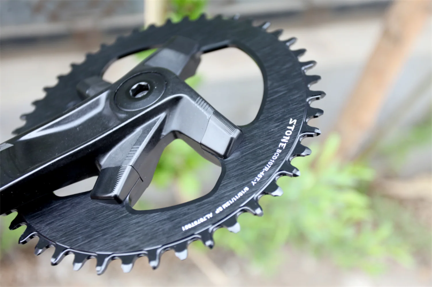 Stone Round Chainring 107BCD for Sram Rival Crankset 107 Bcd Road Bike ...