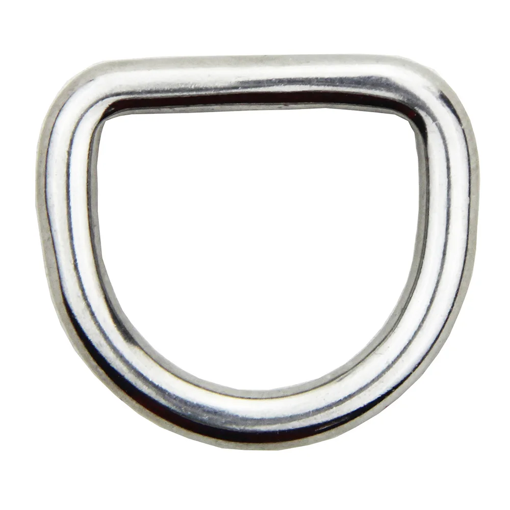 10-Pieces-5mm-4mm-3mm-Diameter-Forged-316-Stainless-Steel-Welded-D-Ring ...