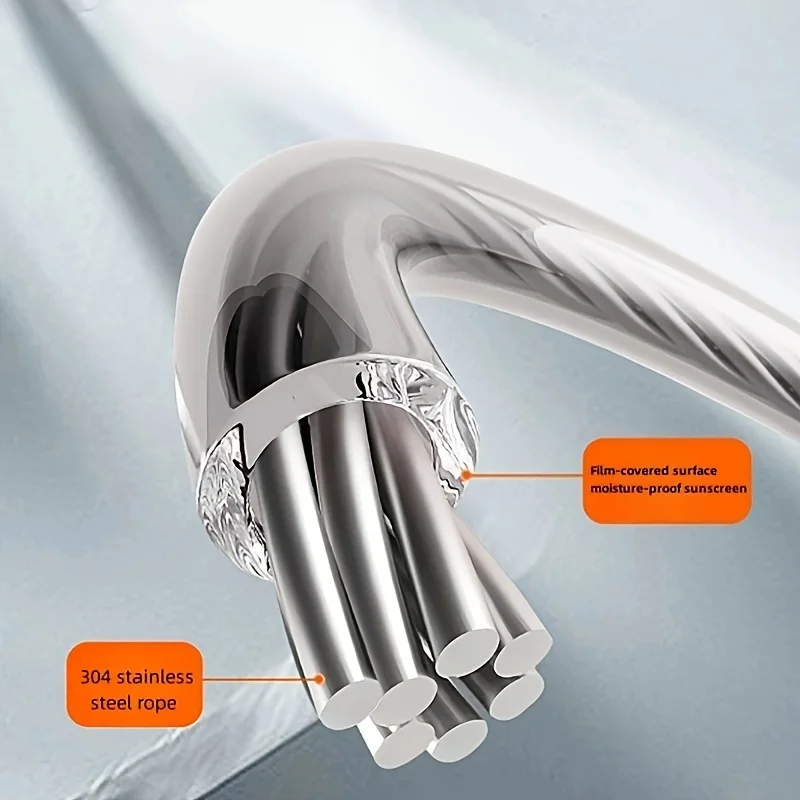 Retractable Stainless Steel Clothesline – Navs Crafty Kitchen