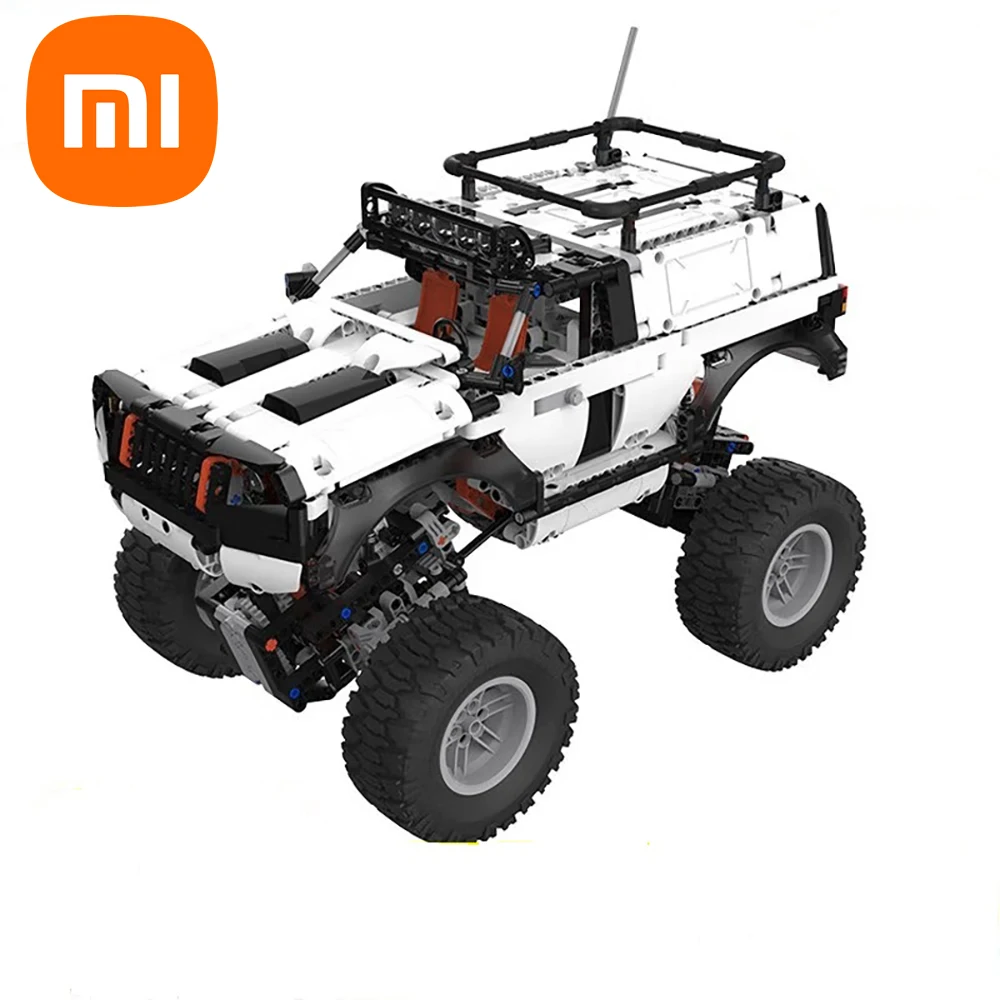 Original Xiaomi MITU Intelligent Building Blocks SUV Off-Road 4WD Kids ...