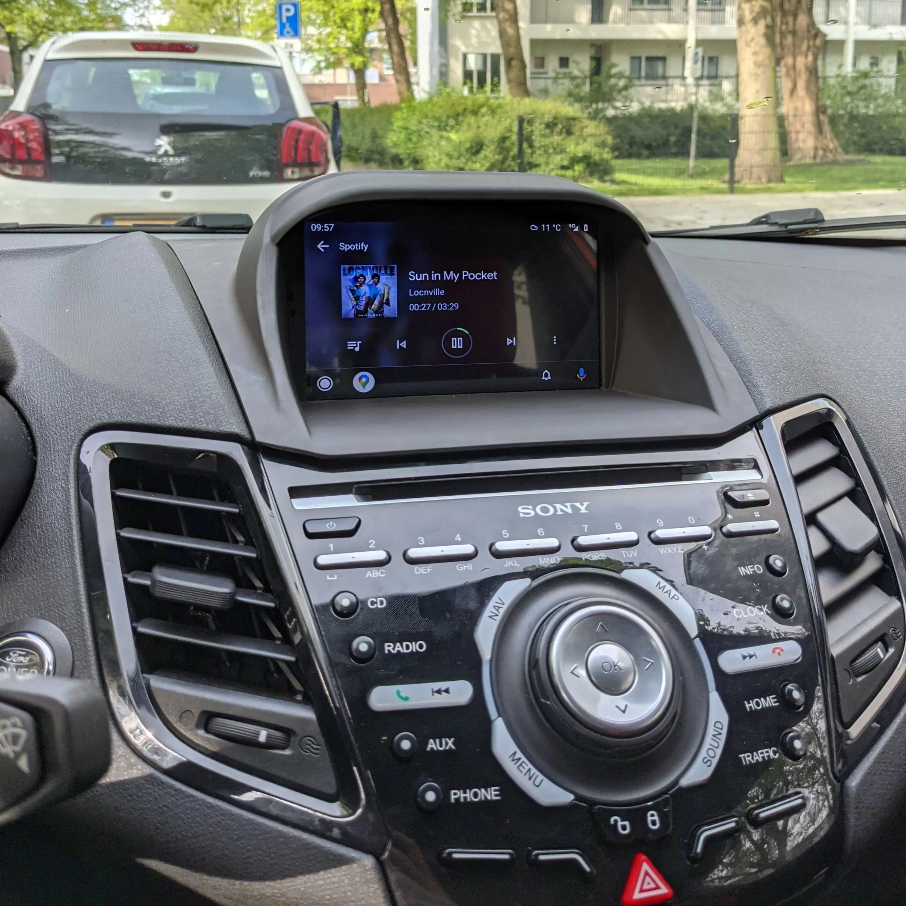 Carplay-para-Ford-Fiesta-2013-2014-2015-2016-Radio-Central-Multimedia ...