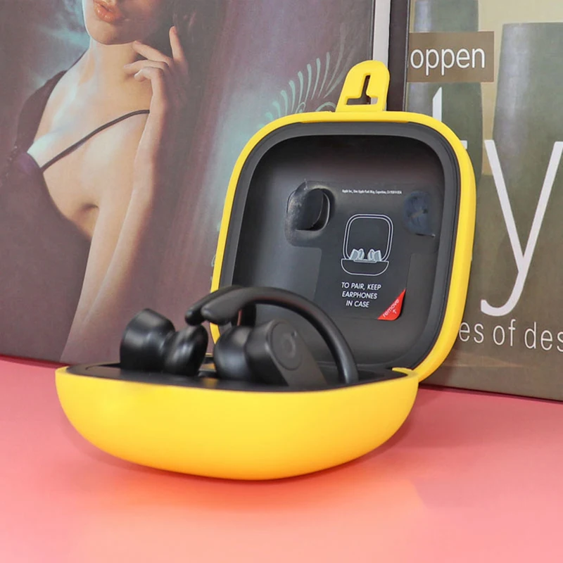 Soft Silicone Earphone Case For Beats Powerbeats Pro Wireless Bluetooth ...