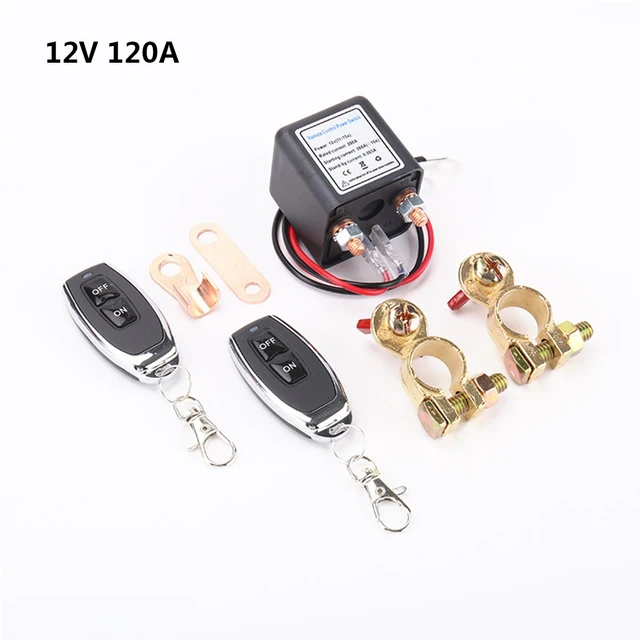 Battery Switch Relay 12V 500A/200A Remote Control Power Switch Quick ...