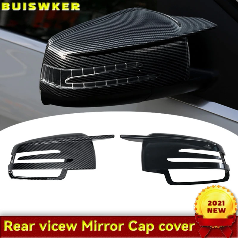 2pcs-Replacement-Carbon-Fiber-Pattern-Rearview-side-Mirror-cover-caps ...