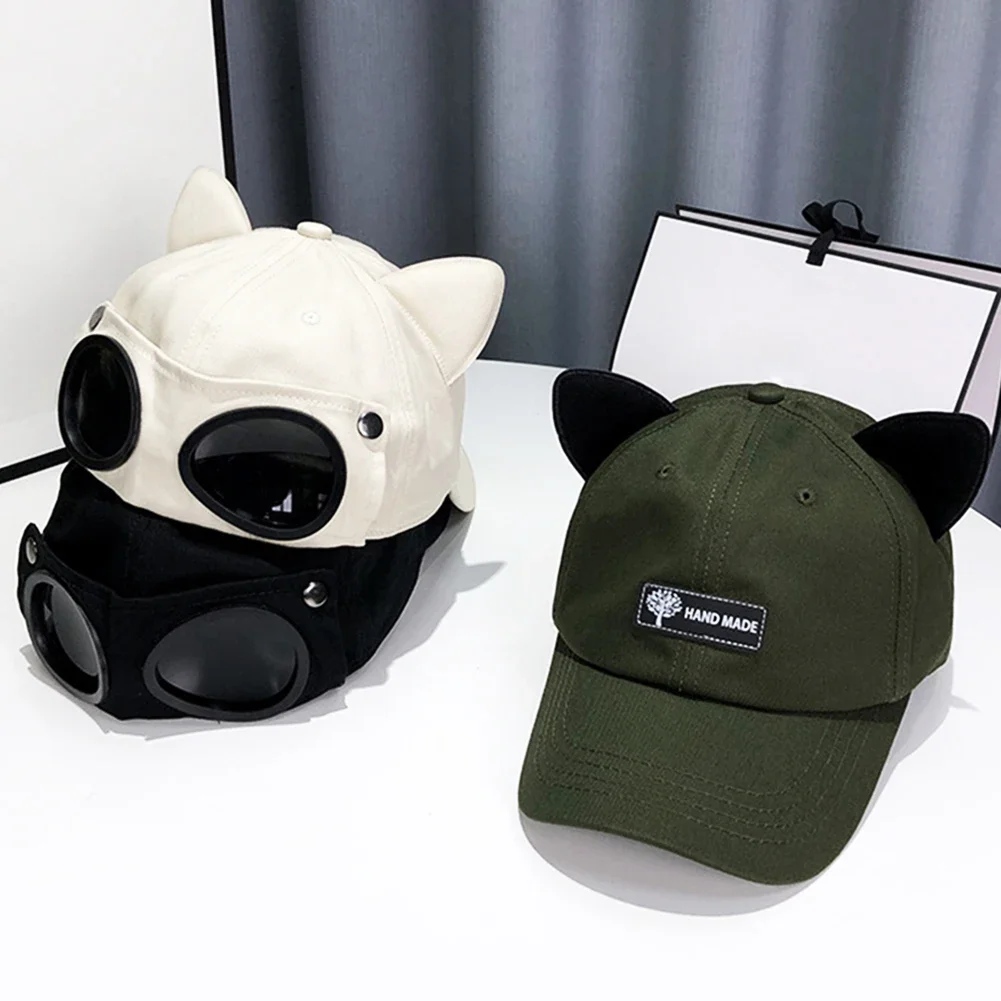 Aviator-Hat-Fashion-Reverse-Glasses-Baseball-Cap-Adjustable-Male-Female ...