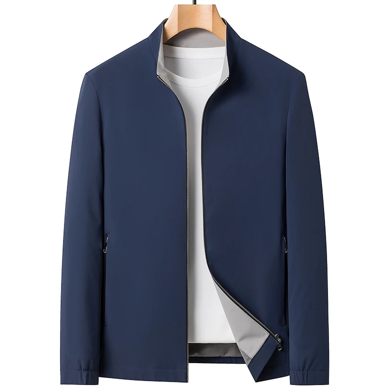 Simple-Stand-Collar-Jacket-Men-2024-Autumn-and-Winter-New-Business ...