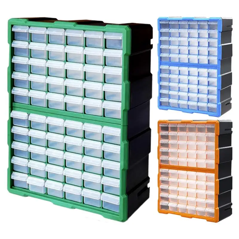 60-Multigrid-Drawer-Parts-Box-Wall-Mounted-Screw-Classification ...